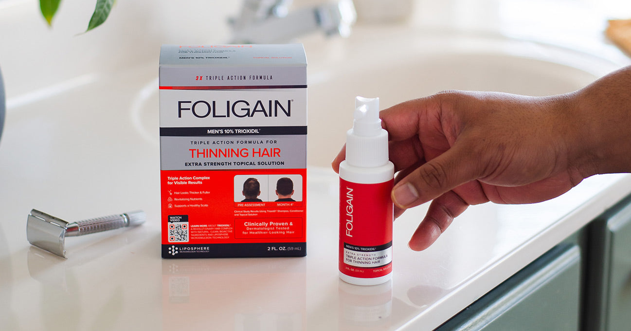 FOLIGAIN® TRIOXIDIL® for Thinning Hair and Hair Loss