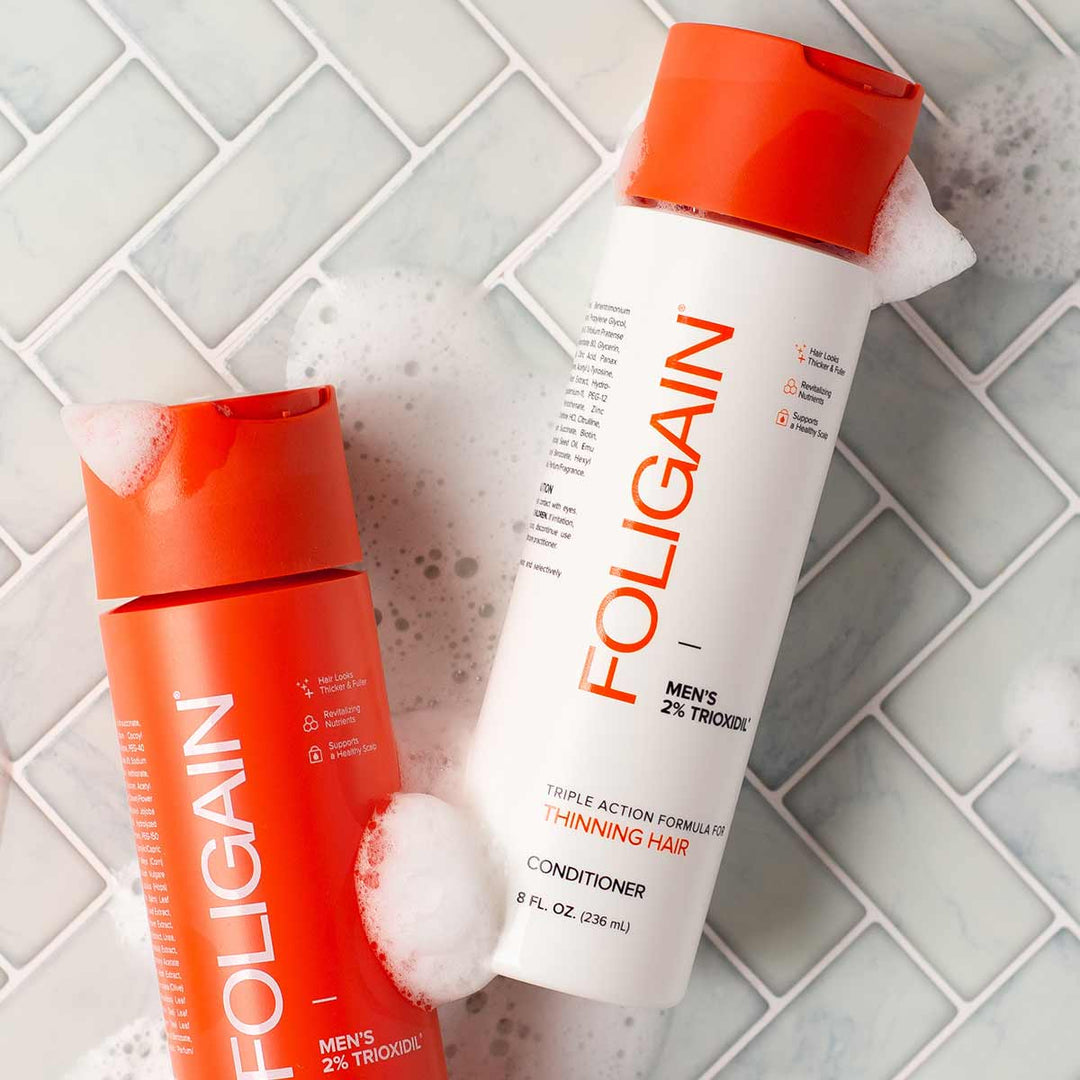 FOLIGAIN - Hair Loss Prevention Products with Minoxidil and Trioxidil